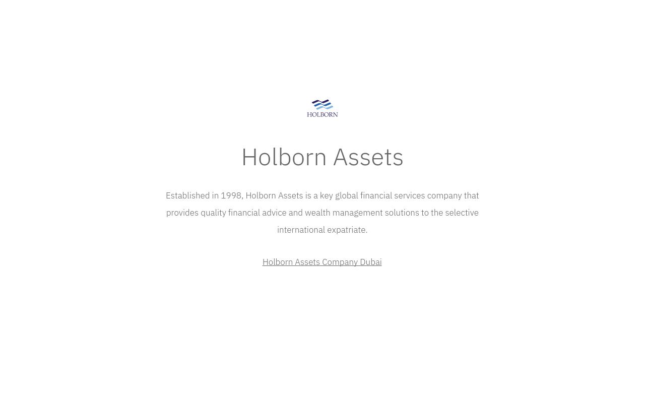Holborn Assets